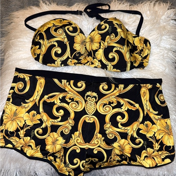 Versace | Swim | Versace Mare Donna Swimwear Bikini Set | Poshmark